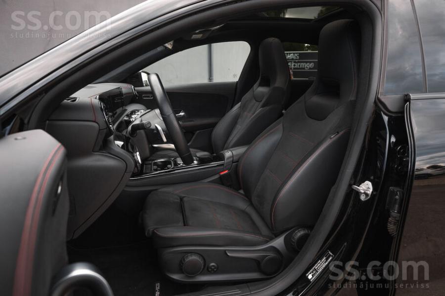 Black Mercedes-Benz CLA 200 2021 in Dobele, with an engine capacity of 2.00 L and mileage of 231 thousand km for 23900 €, photo 25 on AUTOMOTO.COM.LV