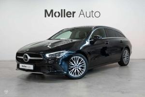 Melns Mercedes-Benz CLA 200 2023 Viļņa, ar dzinēja tilpumu 2.00 L un nobraukumu 162 tūkst. km par 21800 €, foto  vietnē AUTOMOTO.COM.LV