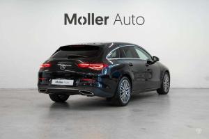 Black Mercedes-Benz CLA 200 2023 in Vilnius, with an engine capacity of 2.00 L and mileage of 162 thousand km for 21800 €, photo 4 on AUTOMOTO.COM.LV