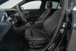 Black Mercedes-Benz CLA 200 2023 in Vilnius, with an engine capacity of 2.00 L and mileage of 162 thousand km for 21800 €, photo 8 on AUTOMOTO.COM.LV