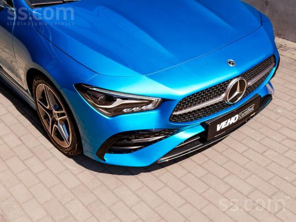 Zils Mercedes-Benz CLA 200 2023 Rīga, ar dzinēja tilpumu 1.40 L un nobraukumu 17 tūkst. km par 39900 €, foto 3 vietnē AUTOMOTO.COM.LV