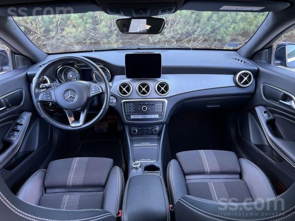 Blue Mercedes-Benz CLA 200 2018 in Riga, with an engine capacity of 2.20 L and mileage of 238 thousand km for 12350 €, photo 11 on AUTOMOTO.COM.LV