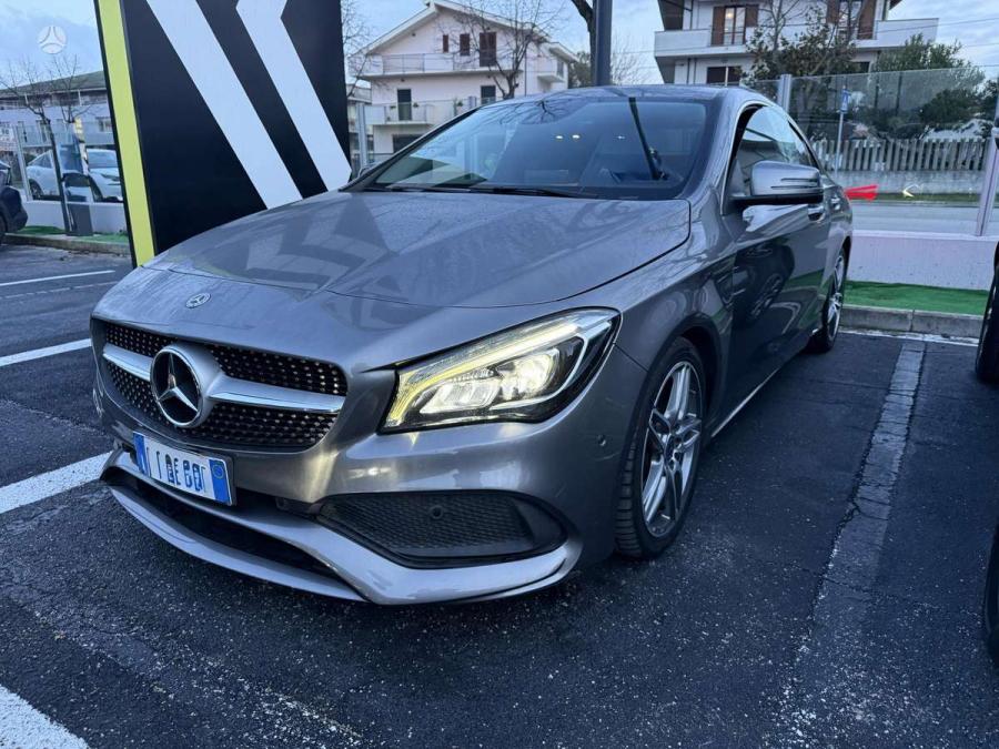 Brown Mercedes-Benz CLA 200 2018 in Utena, with an engine capacity of 2.10 L and mileage of 190 thousand km for 14700 €, photo 14 on AUTOMOTO.COM.LV