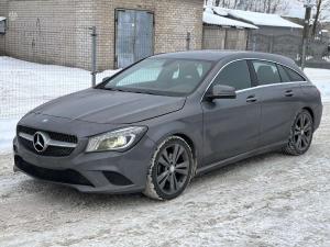 Brūns Mercedes-Benz CLA 200 2015 Tauragė, ar dzinēja tilpumu 2.14 L un nobraukumu 230 tūkst. km par 7300 €, foto  vietnē AUTOMOTO.COM.LV
