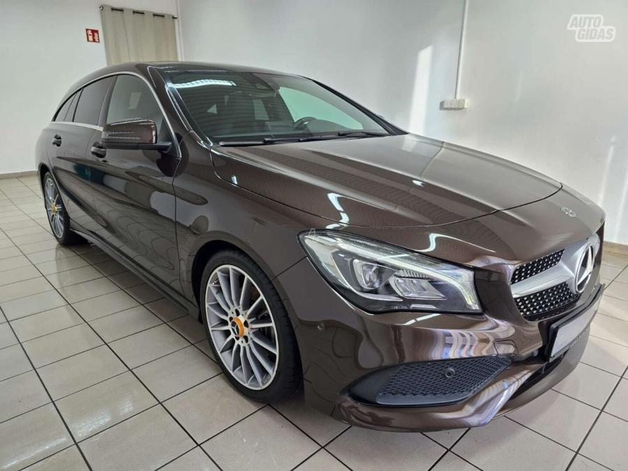 Brown Mercedes-Benz CLA 200 2018 in Kaunas, with an engine capacity of 1.60 L and mileage of 47 thousand km for 26510 €, photo 4 on AUTOMOTO.COM.LV