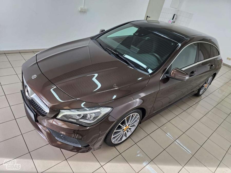 Brown Mercedes-Benz CLA 200 2018 in Kaunas, with an engine capacity of 1.60 L and mileage of 47 thousand km for 26510 €, photo 6 on AUTOMOTO.COM.LV