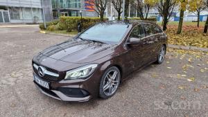 Brown Mercedes-Benz CLA 200 2018 in Riga, with an engine capacity of 2.20 L and mileage of 248 thousand km for 11000 €, photo  on AUTOMOTO.COM.LV