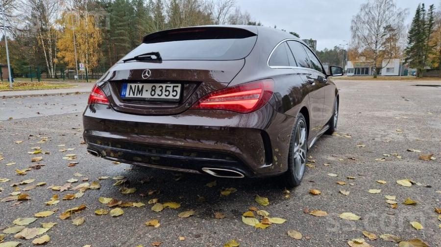 Brown Mercedes-Benz CLA 200 2018 in Riga, with an engine capacity of 2.20 L and mileage of 248 thousand km for 11000 €, photo 3 on AUTOMOTO.COM.LV
