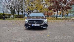 Brown Mercedes-Benz CLA 200 2018 in Riga, with an engine capacity of 2.20 L and mileage of 248 thousand km for 11000 €, photo 5 on AUTOMOTO.COM.LV