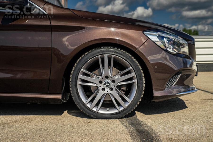 Brūns Mercedes-Benz CLA 200 2018 Rīga, ar dzinēja tilpumu 2.20 L un nobraukumu 192 tūkst. km par 12990 €, foto 9 vietnē AUTOMOTO.COM.LV