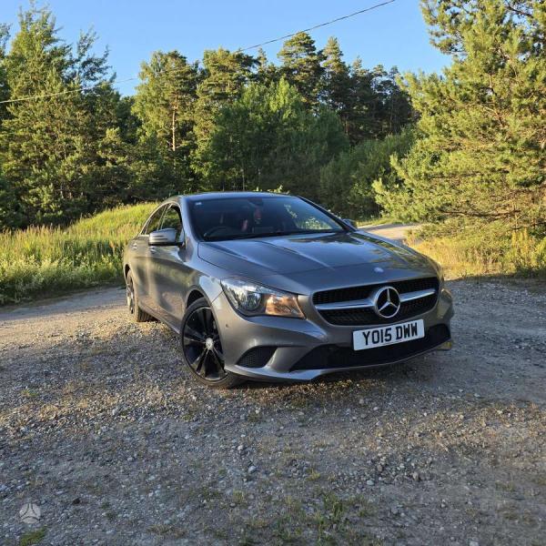 Grey Mercedes-Benz CLA 200 2015 in Klaipeda, with an engine capacity of 2.14 L and mileage of 210 thousand km for 5000 €, photo 1 on AUTOMOTO.COM.LV