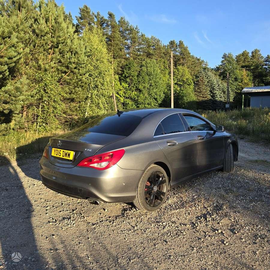 Pelēks Mercedes-Benz CLA 200 2015 Klaipėda, ar dzinēja tilpumu 2.14 L un nobraukumu 210 tūkst. km par 5000 €, foto 4 vietnē AUTOMOTO.COM.LV