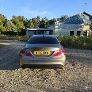 Pelēks Mercedes-Benz CLA 200 2015 Klaipėda, ar dzinēja tilpumu 2.14 L un nobraukumu 210 tūkst. km par 5000 €, foto 5 vietnē AUTOMOTO.COM.LV
