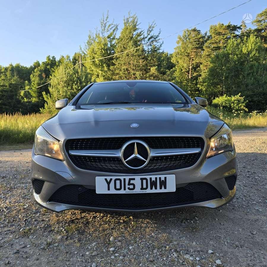 Pelēks Mercedes-Benz CLA 200 2015 Klaipėda, ar dzinēja tilpumu 2.14 L un nobraukumu 210 tūkst. km par 5000 €, foto 9 vietnē AUTOMOTO.COM.LV