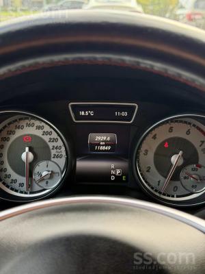 Pelēks Mercedes-Benz CLA 200 2016 Rīga, ar dzinēja tilpumu 1.60 L un nobraukumu 119 tūkst. km par 13900 €, foto 9 vietnē AUTOMOTO.COM.LV
