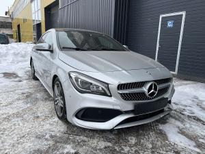 Grey Mercedes-Benz CLA 200 2017 in Alytus, with an engine capacity of 2.14 L and mileage of 197 thousand km for 10300 €, photo  on AUTOMOTO.COM.LV