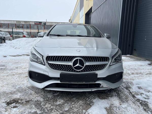 Grey Mercedes-Benz CLA 200 2017 in Alytus, with an engine capacity of 2.14 L and mileage of 197 thousand km for 10300 €, photo 2 on AUTOMOTO.COM.LV