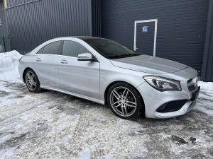 Grey Mercedes-Benz CLA 200 2017 in Alytus, with an engine capacity of 2.14 L and mileage of 197 thousand km for 10300 €, photo 3 on AUTOMOTO.COM.LV