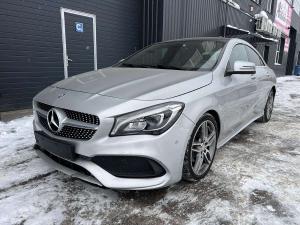 Grey Mercedes-Benz CLA 200 2017 in Alytus, with an engine capacity of 2.14 L and mileage of 197 thousand km for 10300 €, photo 11 on AUTOMOTO.COM.LV