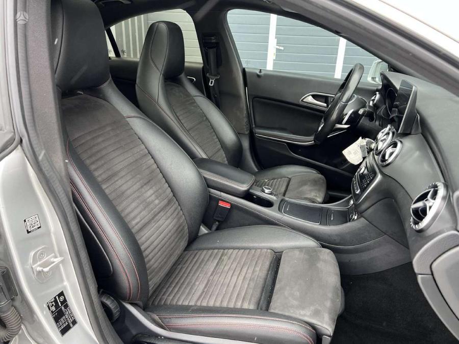 Grey Mercedes-Benz CLA 200 2017 in Alytus, with an engine capacity of 2.14 L and mileage of 197 thousand km for 10300 €, photo 14 on AUTOMOTO.COM.LV