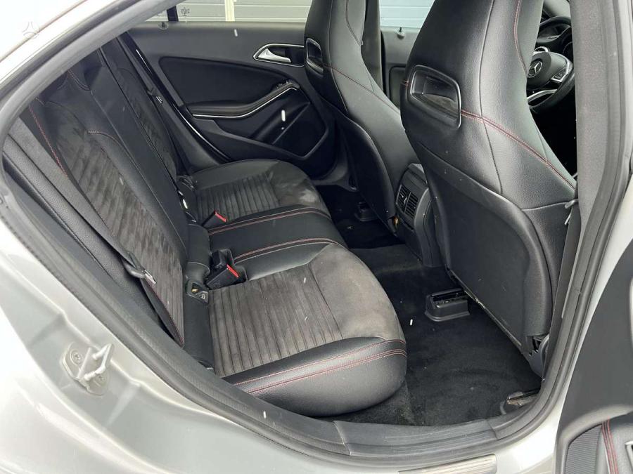 Grey Mercedes-Benz CLA 200 2017 in Alytus, with an engine capacity of 2.14 L and mileage of 197 thousand km for 10200 €, photo 15 on AUTOMOTO.COM.LV