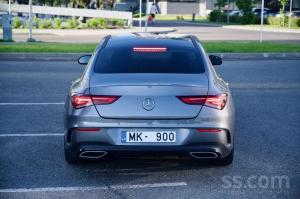 Grey Mercedes-Benz CLA 200 2023 in Riga, with an engine capacity of 1.40 L and mileage of 31 thousand km for 34500 €, photo 6 on AUTOMOTO.COM.LV