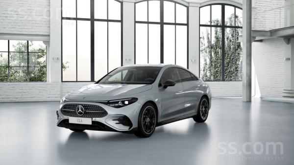 Pelēks Mercedes-Benz CLA 200 2026 Rīga, ar dzinēja tilpumu 1.50 L un nobraukumu 13 tūkst. km par 53900 €, foto 1 vietnē AUTOMOTO.COM.LV