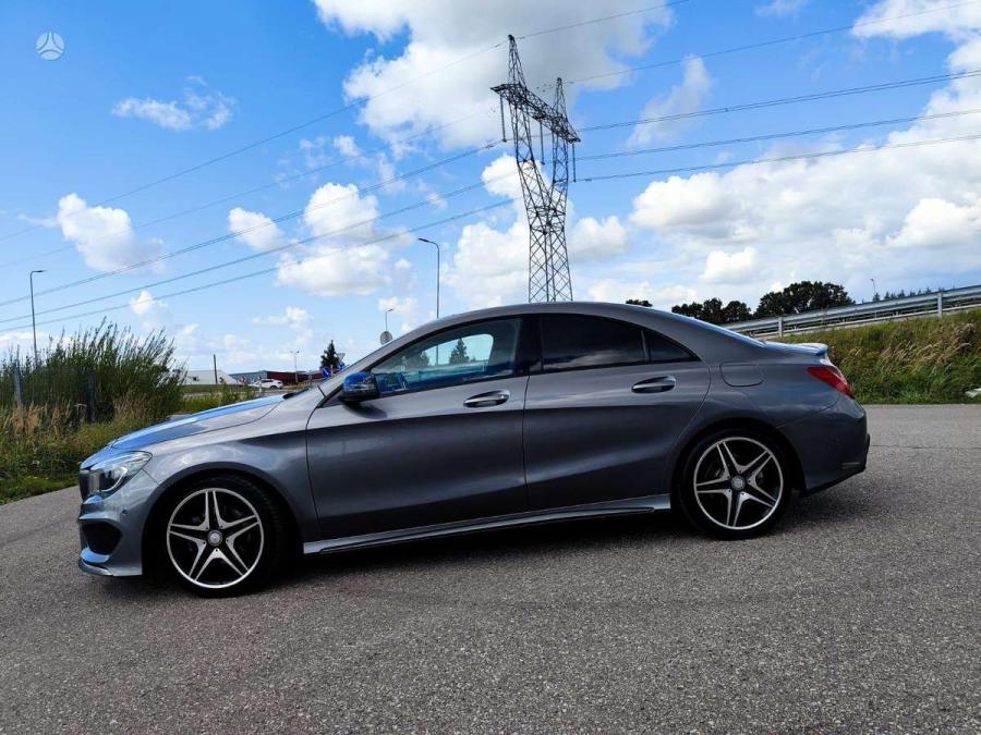 Pelēks Mercedes-Benz CLA 200 2014 Marijampole, ar dzinēja tilpumu 1.80 L un nobraukumu 206 tūkst. km par 12900 €, foto 20 vietnē AUTOMOTO.COM.LV