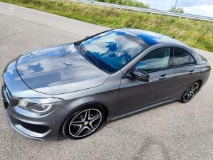 Pelēks Mercedes-Benz CLA 200 2014 Marijampole, ar dzinēja tilpumu 1.80 L un nobraukumu 206 tūkst. km par 12900 €, foto 27 vietnē AUTOMOTO.COM.LV