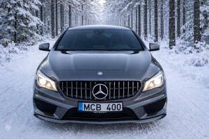Grey Mercedes-Benz CLA 200 2016 in Siauliai, with an engine capacity of 1.60 L and mileage of 131 thousand km for 13499 €, photo 7 on AUTOMOTO.COM.LV