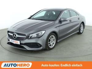 Grey Mercedes-Benz CLA 200 2017 in Kaunas, with an engine capacity of 1.60 L and mileage of 82 thousand km for 24161 €, photo  on AUTOMOTO.COM.LV