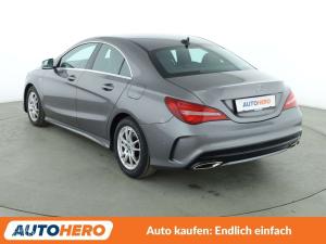 Grey Mercedes-Benz CLA 200 2017 in Kaunas, with an engine capacity of 1.60 L and mileage of 82 thousand km for 24161 €, photo 4 on AUTOMOTO.COM.LV