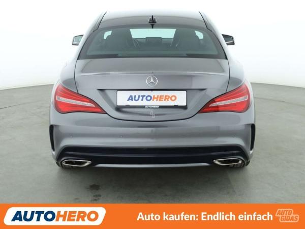 Grey Mercedes-Benz CLA 200 2017 in Kaunas, with an engine capacity of 1.60 L and mileage of 82 thousand km for 24161 €, photo 5 on AUTOMOTO.COM.LV