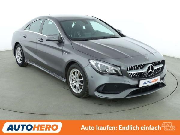 Grey Mercedes-Benz CLA 200 2017 in Kaunas, with an engine capacity of 1.60 L and mileage of 82 thousand km for 24161 €, photo 8 on AUTOMOTO.COM.LV