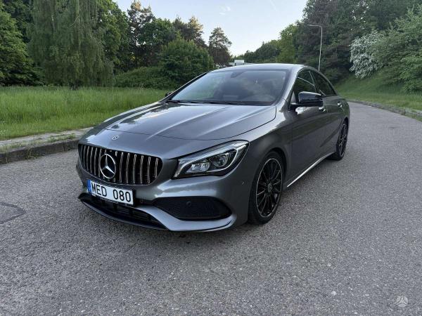 Grey Mercedes-Benz CLA 200 2017 in Vilnius, with an engine capacity of 1.60 L and mileage of 98 thousand km for 19900 €, photo 10 on AUTOMOTO.COM.LV