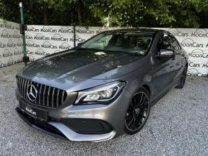Grey Mercedes-Benz CLA 200 2017 in Vilnius, with an engine capacity of 1.60 L and mileage of 90 thousand km for 18900 €, photo  on AUTOMOTO.COM.LV