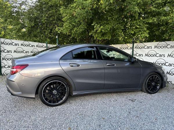 Grey Mercedes-Benz CLA 200 2017 in Vilnius, with an engine capacity of 1.60 L and mileage of 90 thousand km for 18900 €, photo 10 on AUTOMOTO.COM.LV
