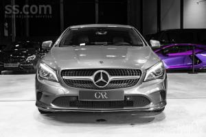 Grey Mercedes-Benz CLA 200 2018 in Riga, with an engine capacity of 1.60 L and mileage of 95 thousand km for 17900 €, photo 3 on AUTOMOTO.COM.LV