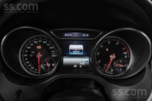 Grey Mercedes-Benz CLA 200 2018 in Riga, with an engine capacity of 1.60 L and mileage of 95 thousand km for 17900 €, photo 19 on AUTOMOTO.COM.LV