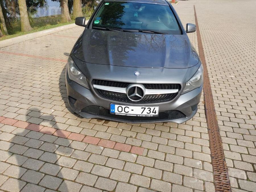 Grey Mercedes-Benz CLA 200 2015 in Aluksne, with an engine capacity of 2.20 L and mileage of 0 thousand km for 9800 €, photo 1 on AUTOMOTO.COM.LV