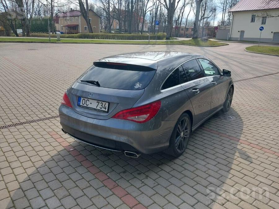 Grey Mercedes-Benz CLA 200 2015 in Aluksne, with an engine capacity of 2.20 L and mileage of 0 thousand km for 9800 €, photo 12 on AUTOMOTO.COM.LV