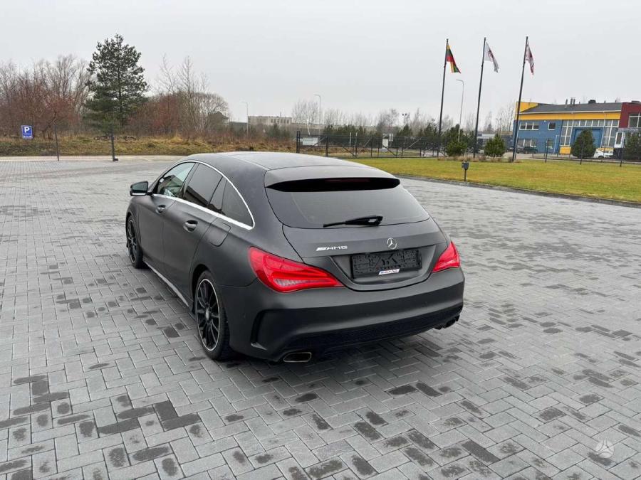 Pelēks Mercedes-Benz CLA 200 2015 Telšiai, ar dzinēja tilpumu 2.14 L un nobraukumu 266 tūkst. km par 9300 €, foto 4 vietnē AUTOMOTO.COM.LV