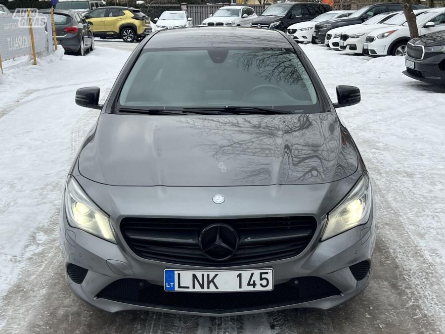 Pelēks Mercedes-Benz CLA 200 2015 Viļņa, ar dzinēja tilpumu 2.10 L un nobraukumu 317 tūkst. km par 9400 €, foto 3 vietnē AUTOMOTO.COM.LV