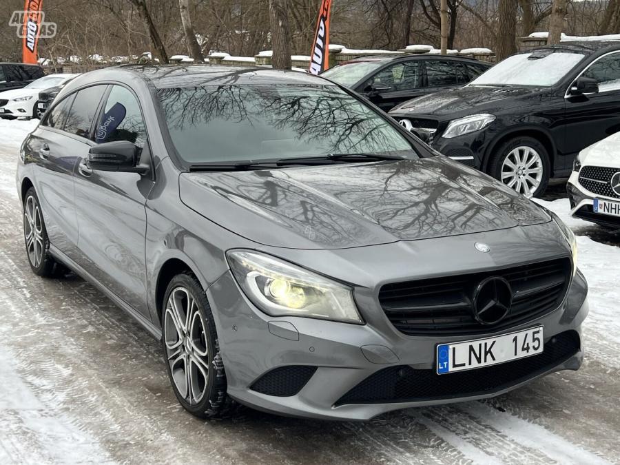 Pelēks Mercedes-Benz CLA 200 2015 Viļņa, ar dzinēja tilpumu 2.10 L un nobraukumu 317 tūkst. km par 9400 €, foto 4 vietnē AUTOMOTO.COM.LV