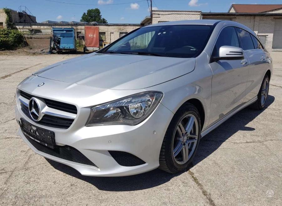 Pelēks Mercedes-Benz CLA 200 2015 Šauļi, ar dzinēja tilpumu 2.14 L un nobraukumu 238 tūkst. km par 8700 €, foto 1 vietnē AUTOMOTO.COM.LV