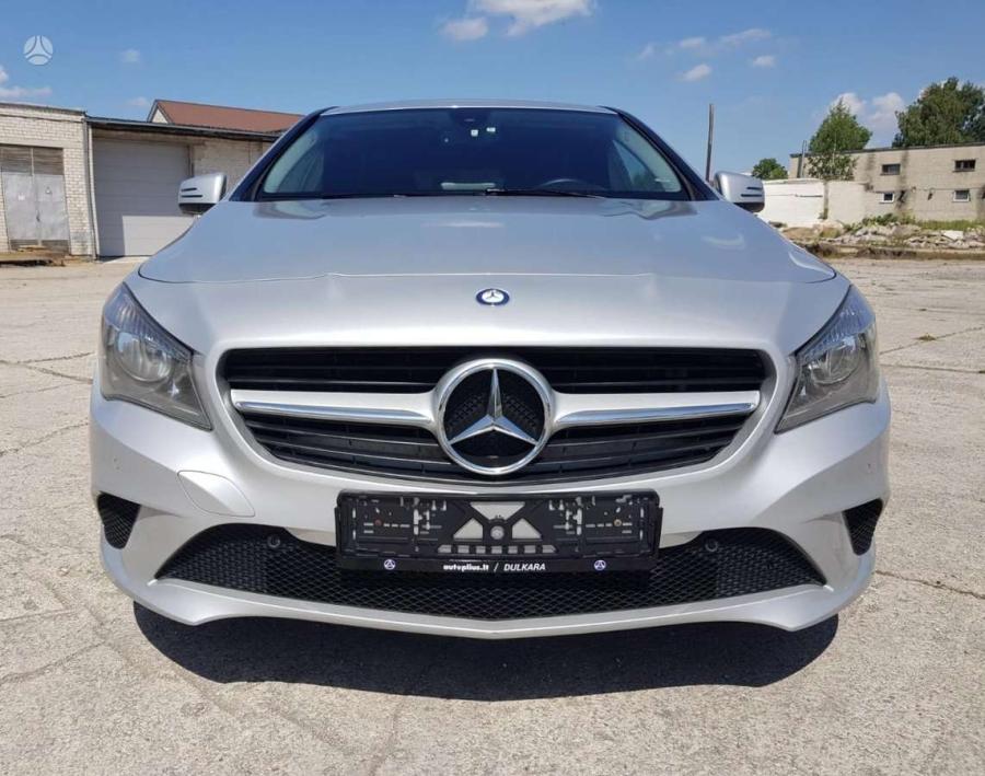 Pelēks Mercedes-Benz CLA 200 2015 Šauļi, ar dzinēja tilpumu 2.14 L un nobraukumu 238 tūkst. km par 8700 €, foto 3 vietnē AUTOMOTO.COM.LV