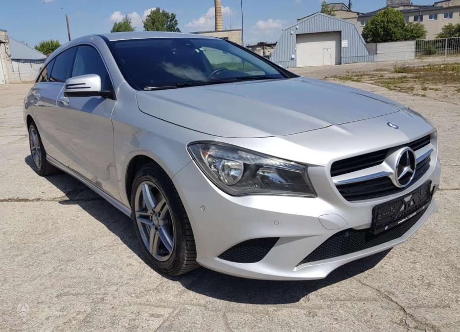Pelēks Mercedes-Benz CLA 200 2015 Šauļi, ar dzinēja tilpumu 2.14 L un nobraukumu 238 tūkst. km par 8700 €, foto 4 vietnē AUTOMOTO.COM.LV