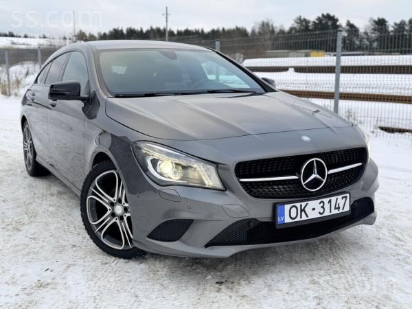 Grey Mercedes-Benz CLA 200 2016 in Riga, with an engine capacity of 2.20 L and mileage of 243 thousand km for 11995 €, photo 1 on AUTOMOTO.COM.LV