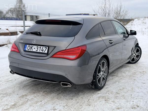 Grey Mercedes-Benz CLA 200 2016 in Riga, with an engine capacity of 2.20 L and mileage of 243 thousand km for 11995 €, photo 4 on AUTOMOTO.COM.LV