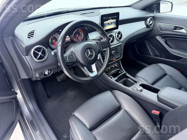 Grey Mercedes-Benz CLA 200 2016 in Riga, with an engine capacity of 2.20 L and mileage of 243 thousand km for 11995 €, photo 9 on AUTOMOTO.COM.LV